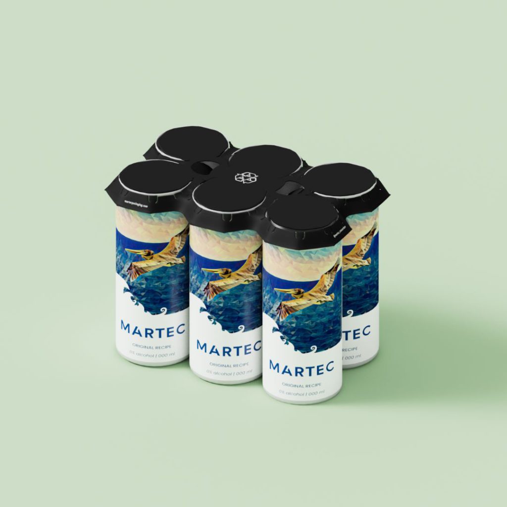 Can Carrier 6 Pack Sleek - Convenient & Stylish | Martecpackaging